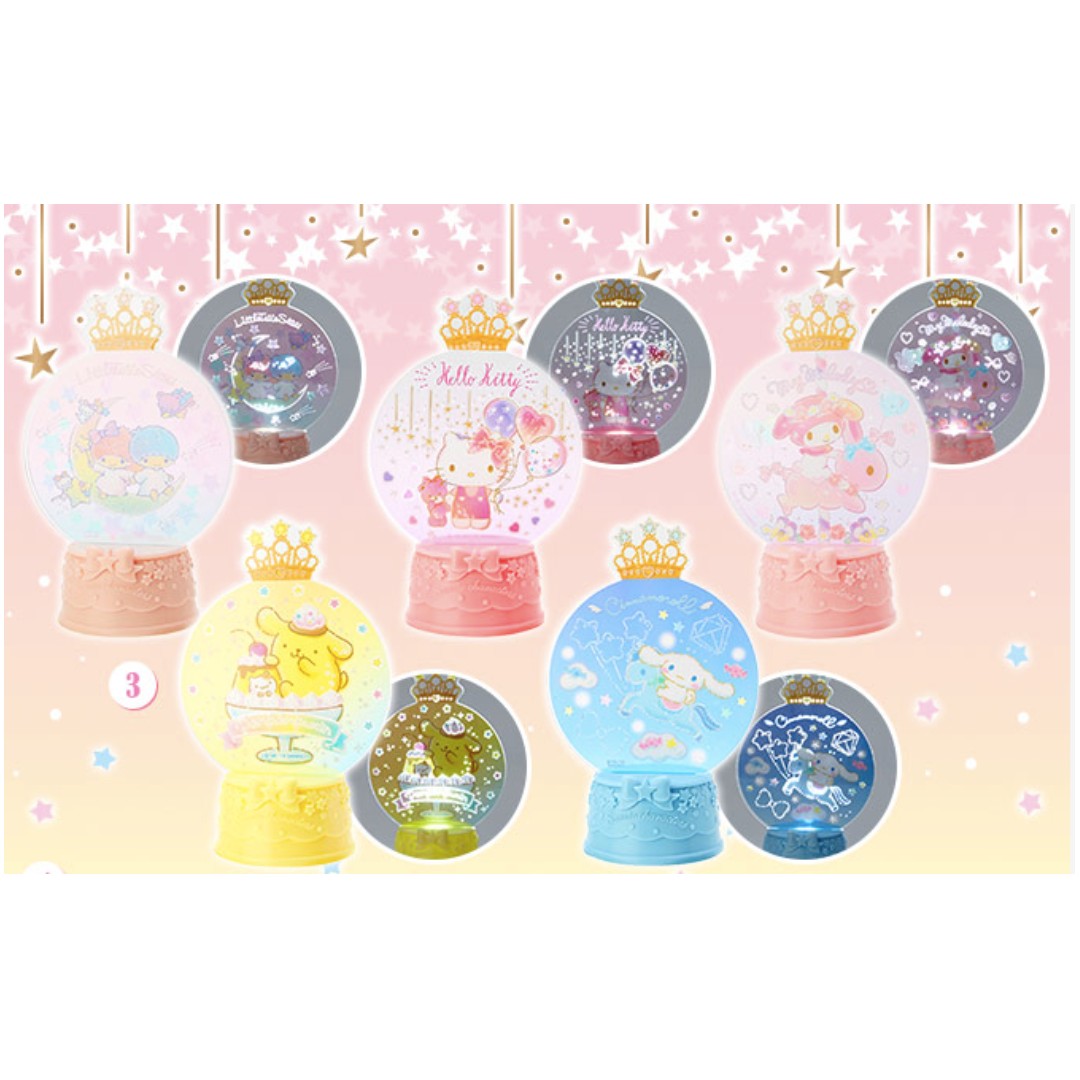 [PO] Sanrio Japan Christmas 2019 - Mascot Flashlight Globe (5 ...