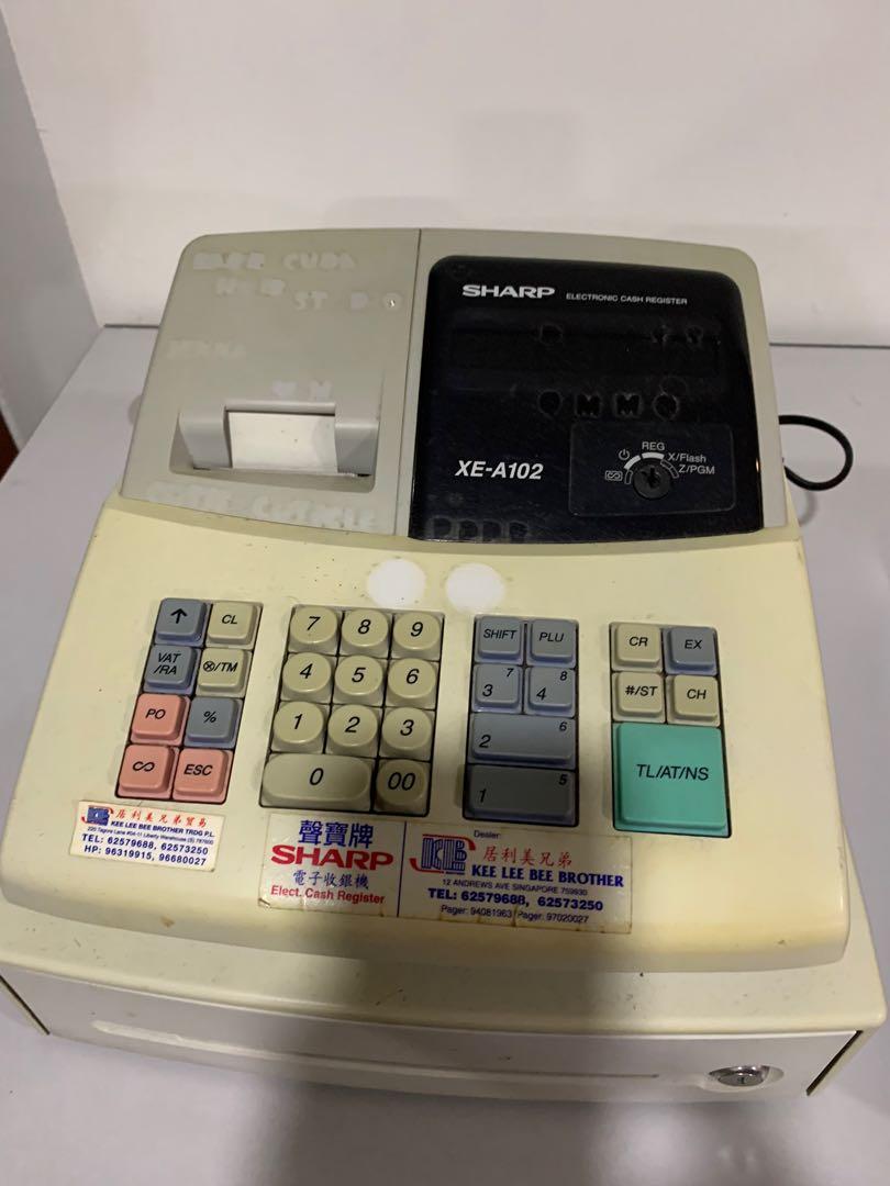 Sharp cash register, Computers & Tech, Office & Business Technology on ...