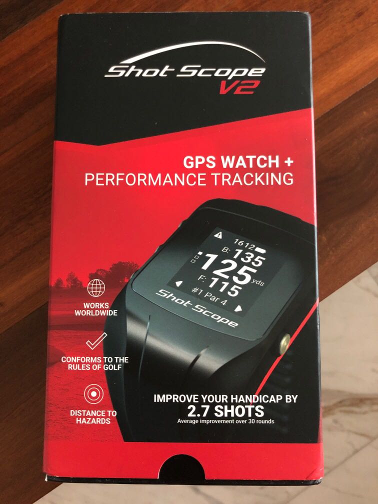 Shot Scope V2, Sports Equipment, Sports & Games, Water Sports on Carousell