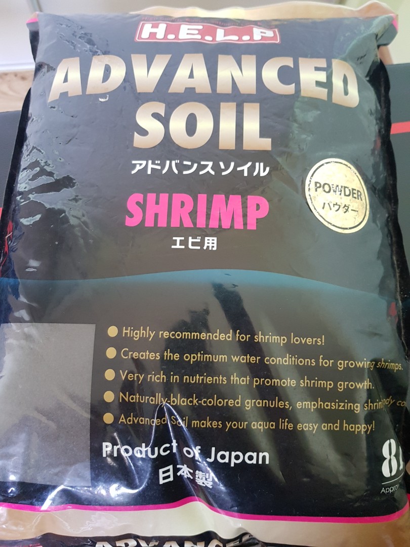 Shrimp advanced soil, Furniture & Home Living, Gardening, Plants ...