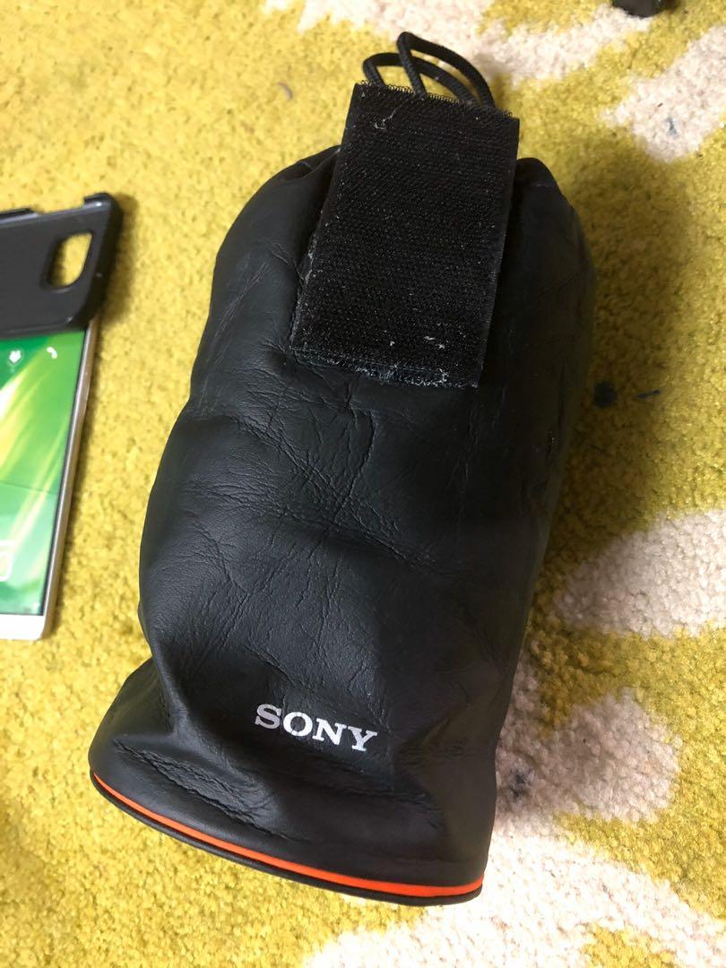 Sony lense pouch, Photography, Lens & Kits on Carousell