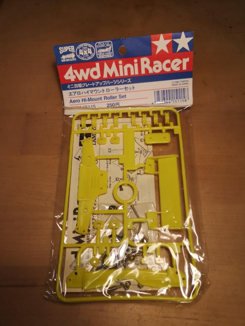 Tamiya 4wd Mini Racer Aero Hi-Mount Roller Set ITEM 15115, Hobbies ...