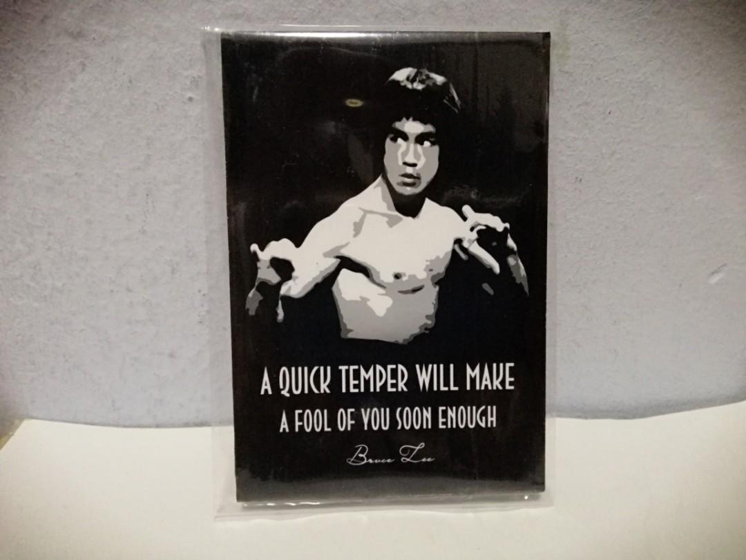 Vintage Bruce Lee Magnetic Sticker, Hobbies & Toys, Collectibles ...