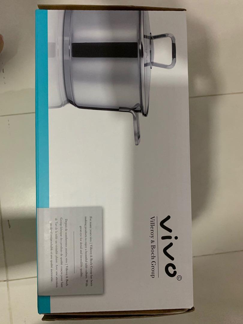Vivo villeroy and Boch stockpot with lid 20cm , Furniture & Home Living, Kitchenware & Tableware ...