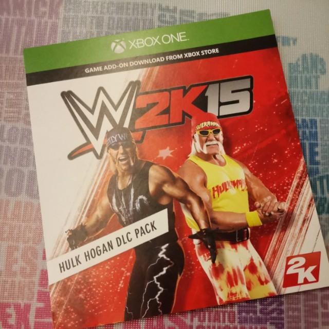 Xbox One W2K15 Hulk Hogan DLC Pack, Video Gaming, Gaming Accessories ...