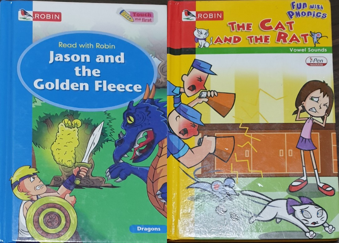 2 story books for kindergarten children, Hobbies & Toys, Books ...