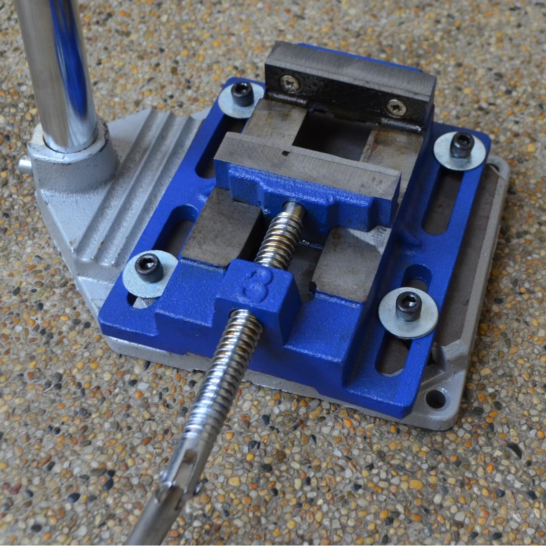 3inches Drill Press Vise with Free Mounting Bolt Nut & Washer for ...