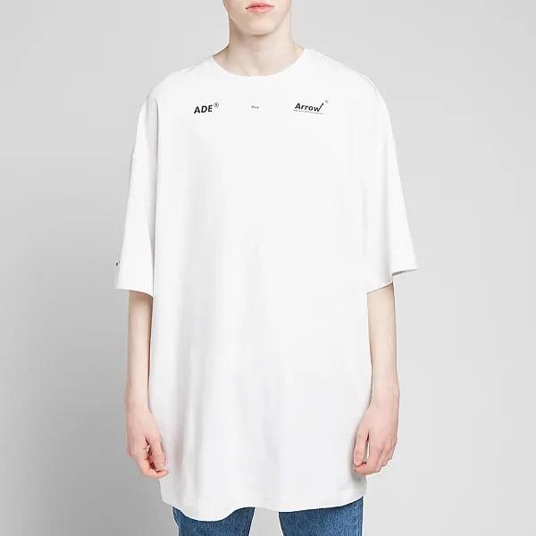 Ader Error Array Tee - White, Men's Fashion, Tops & Sets, Tshirts ...