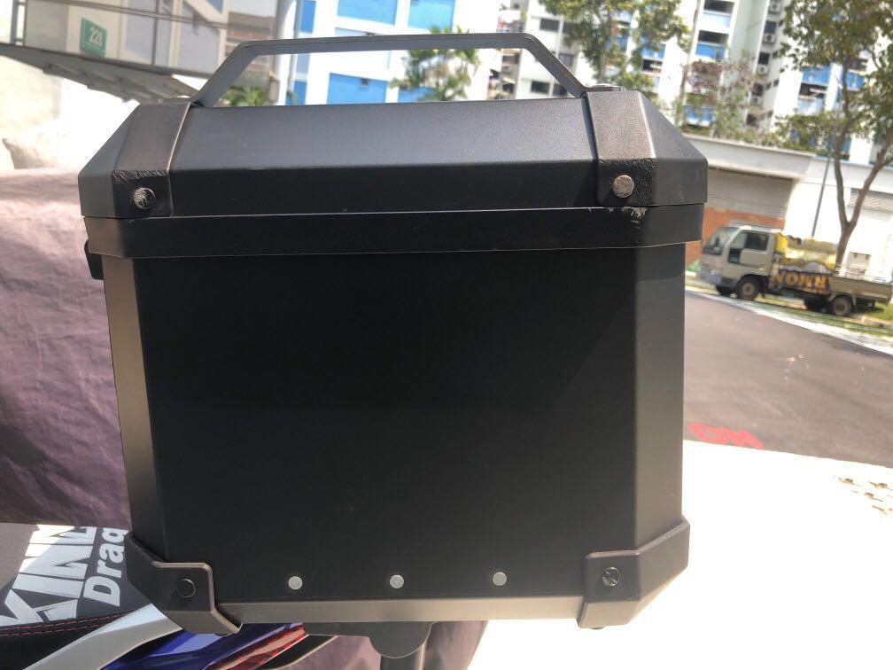 Aluminium 40L box, Motorcycles, Motorcycle Accessories on Carousell