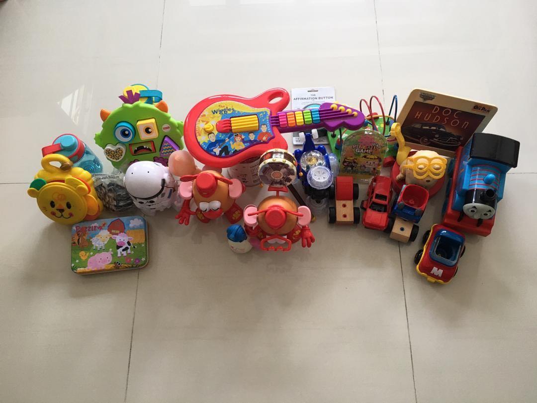 Bags of Used Toys, Hobbies & Toys, Toys & Games on Carousell