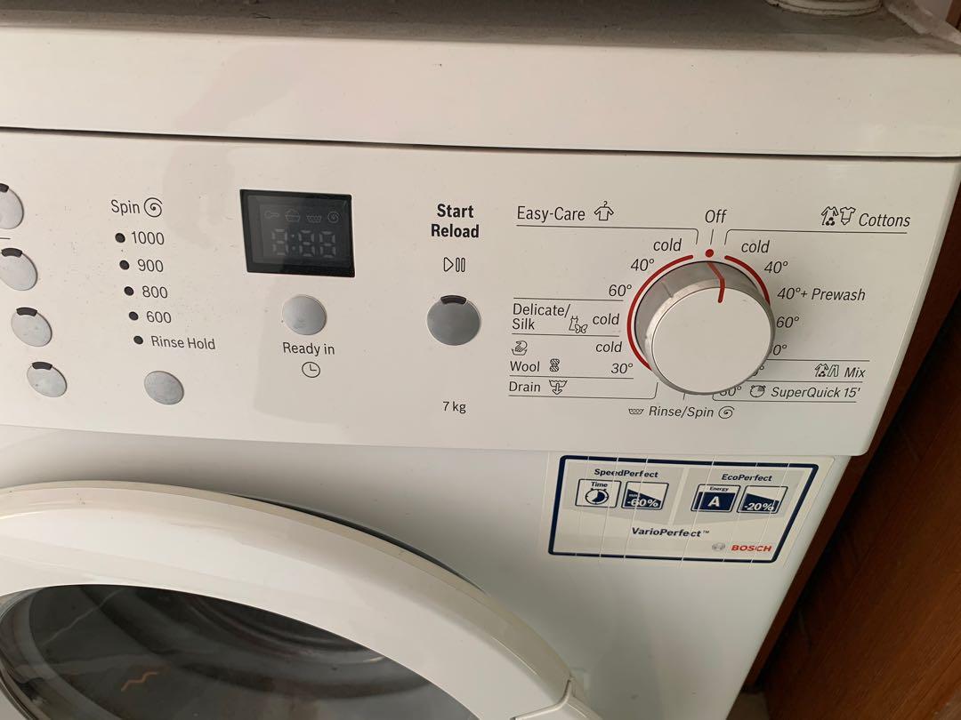 Bosch Washing Machine, TV & Home Appliances, Washing Machines and ...