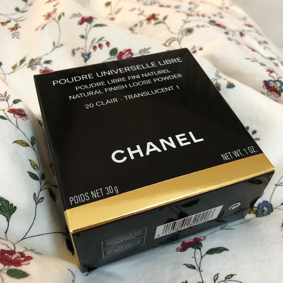 Chanel powder poudre universelle Libre 20 Color, Beauty & Personal Care ...