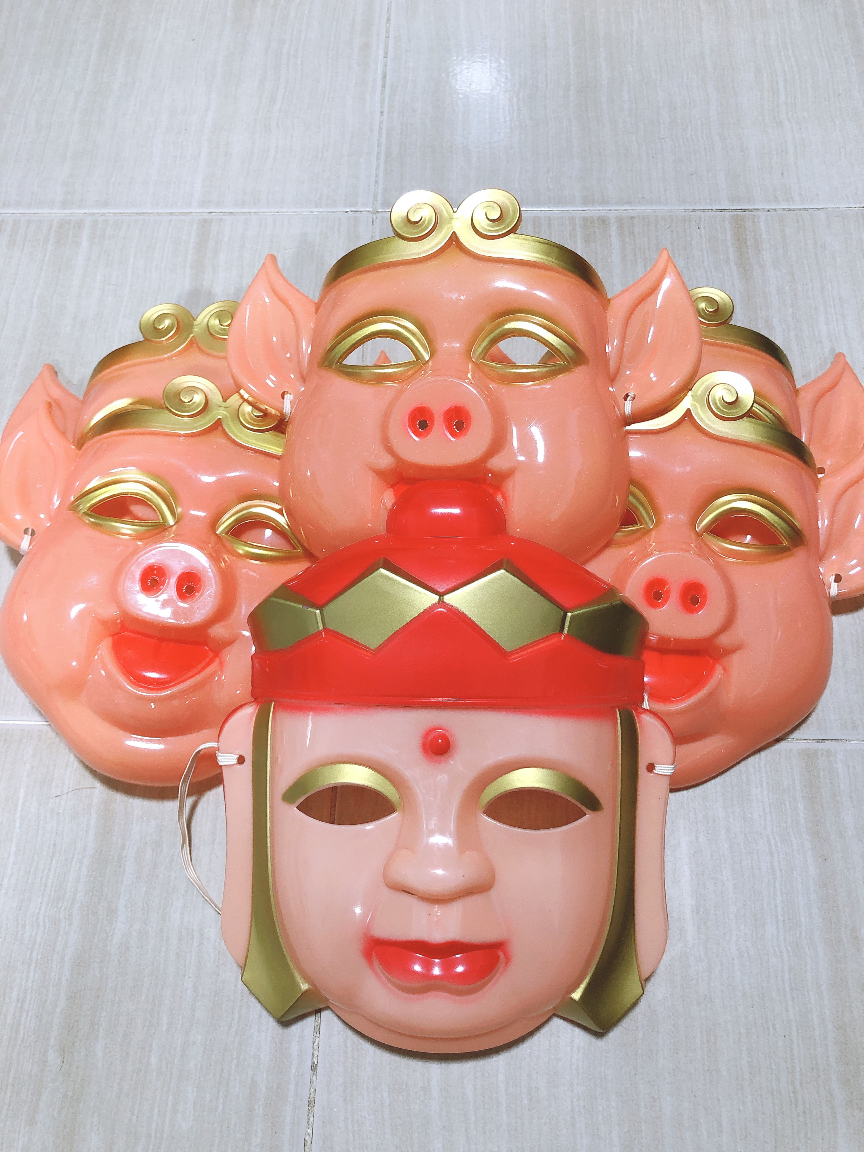 Character Masks, Health & Nutrition, Face Masks & Face Shields on Carousell