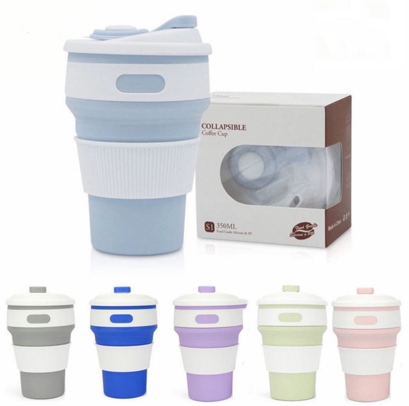 Collapsible silicone retractable cup, Furniture & Home Living ...