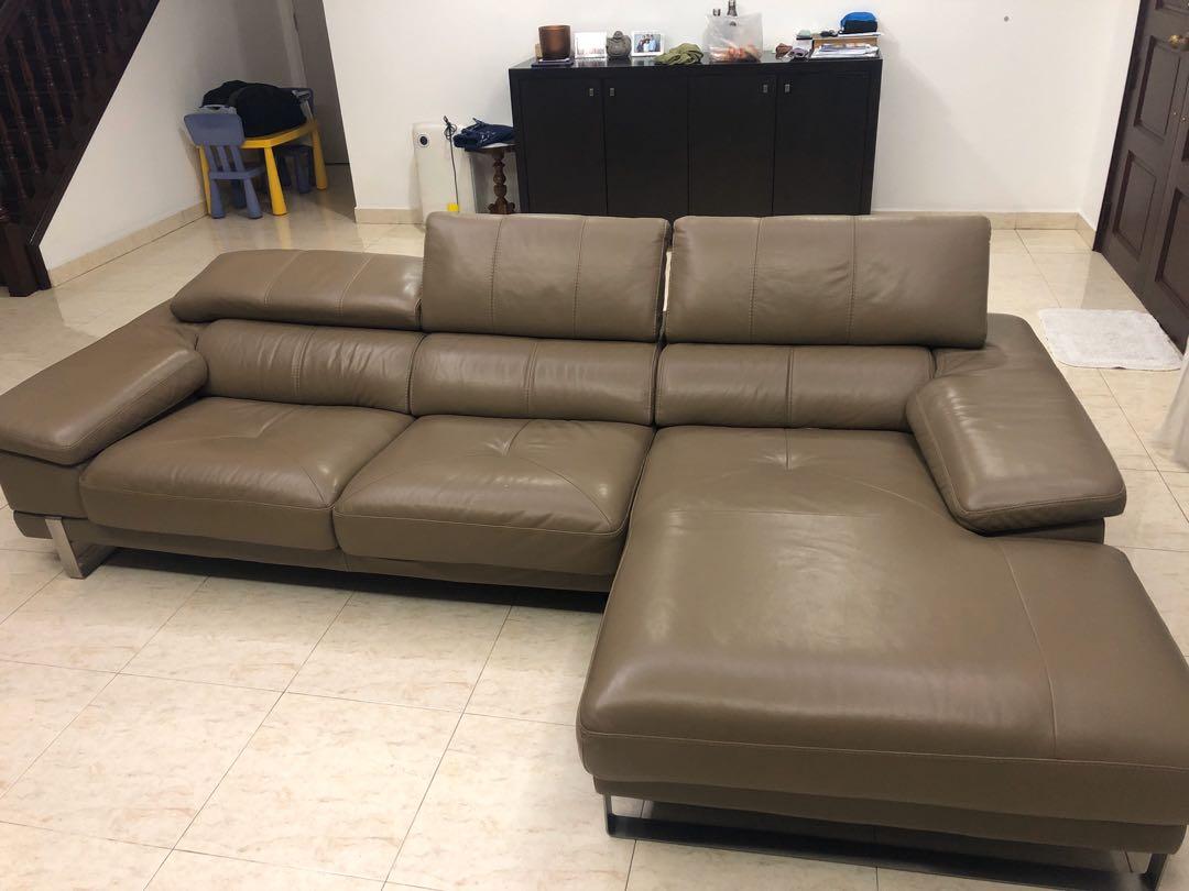 Corium L shape sofa from OM, Furniture & Home Living, Furniture, Sofas ...