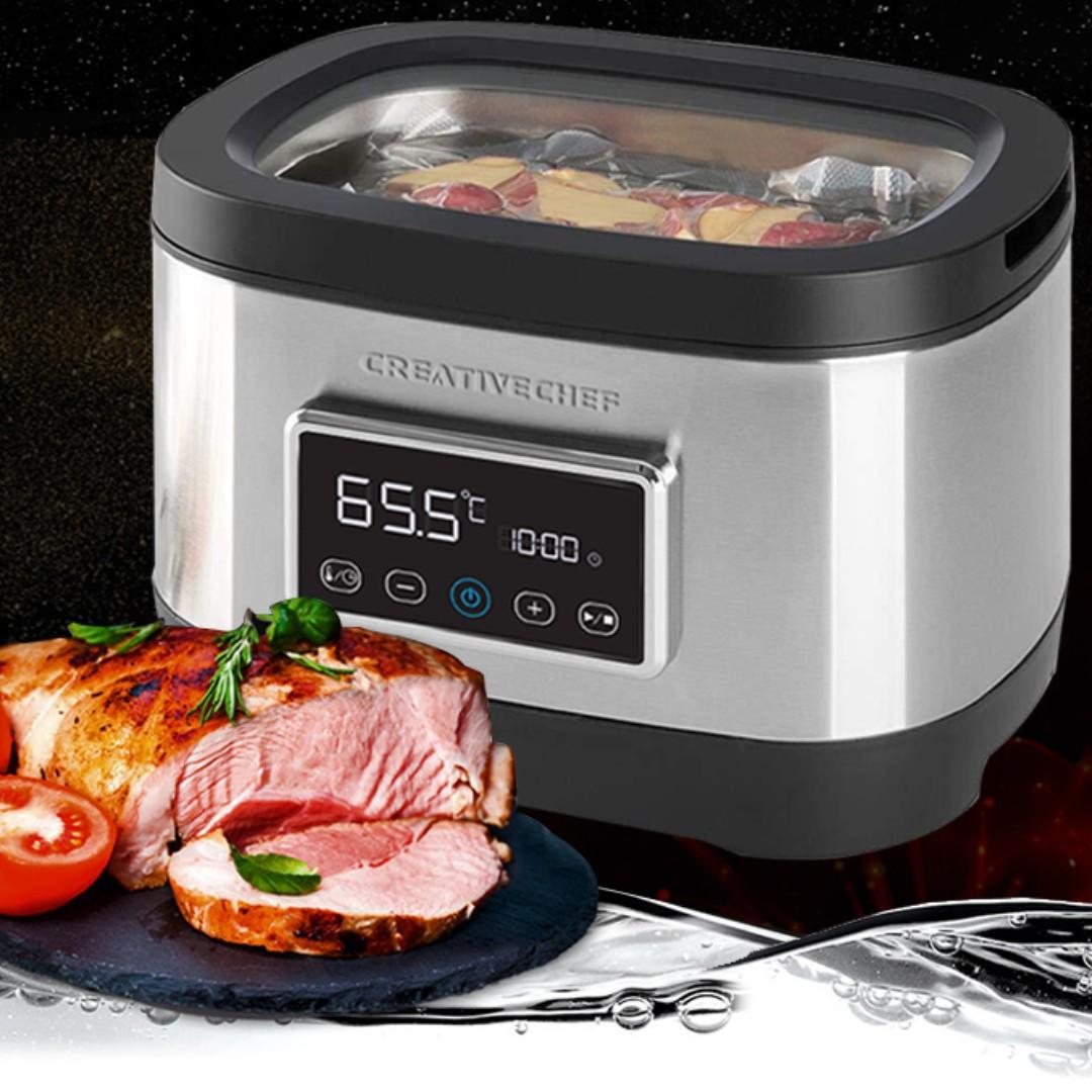 CreativeChef Professional SousVide Slow Cooker with Cover (up to 90 ...