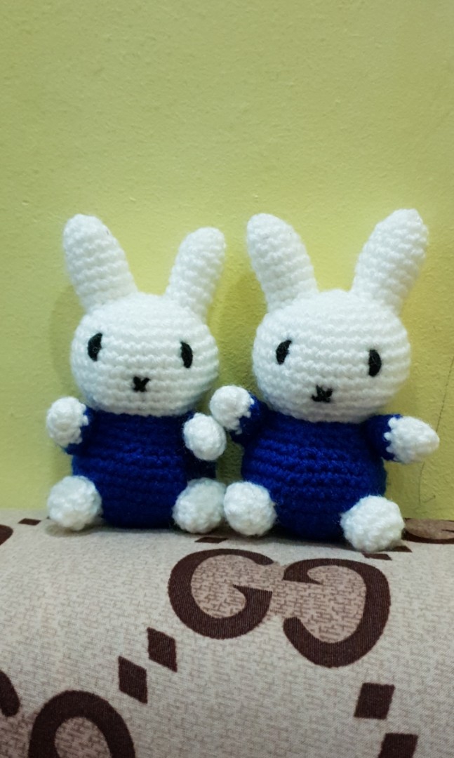 Crochet Miffy, Hobbies & Toys, Stationery & Craft, Handmade Craft on ...