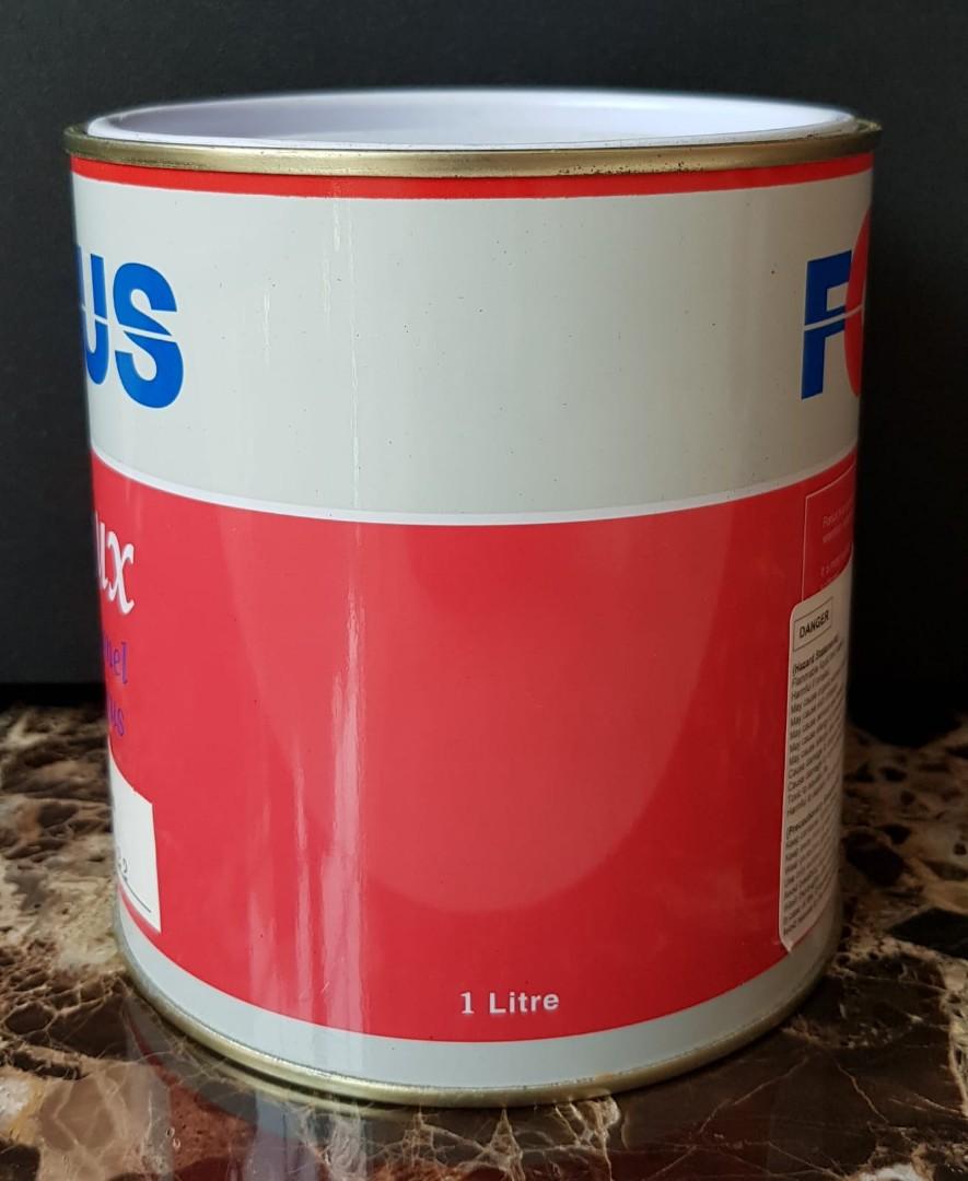 FOCUS FORLUX Gloss Enamel Anti-fungus paint 1 litre, Furniture & Home ...