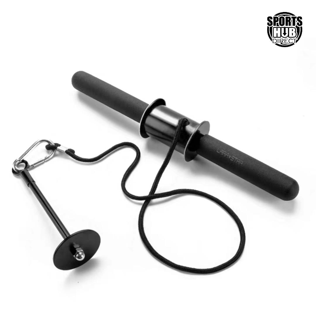 Forearm Wrist Blaster Roller Trainer Weight-Bearing Rope Arm Strength ...