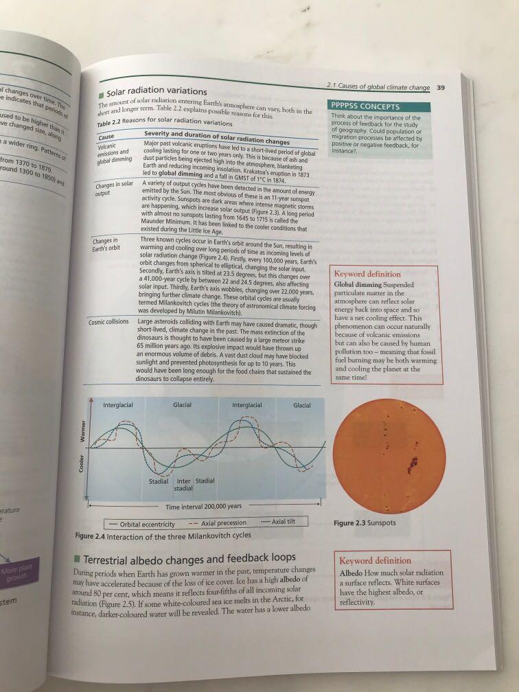 Geography Global Change Study and Revision Guide SL and HL Core Simon Oakes, Hobbies & Toys ...