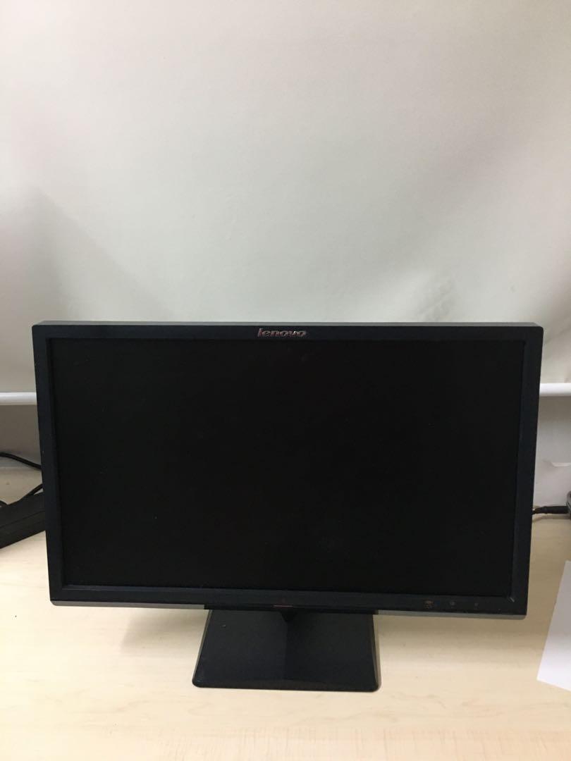Lenovo Monitor Widescreen Lcd Monitor Computers Tech Parts Accessories Monitor