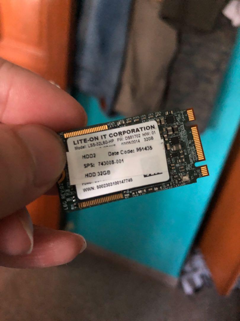 Lite-On 32GB m.2 sata ssd, Computers & Tech, Parts & Accessories, Hard ...