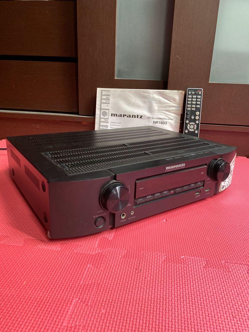 Marantz NR1603 Slim Line 7.1 Channel 3D Pass Through Networking Home ...