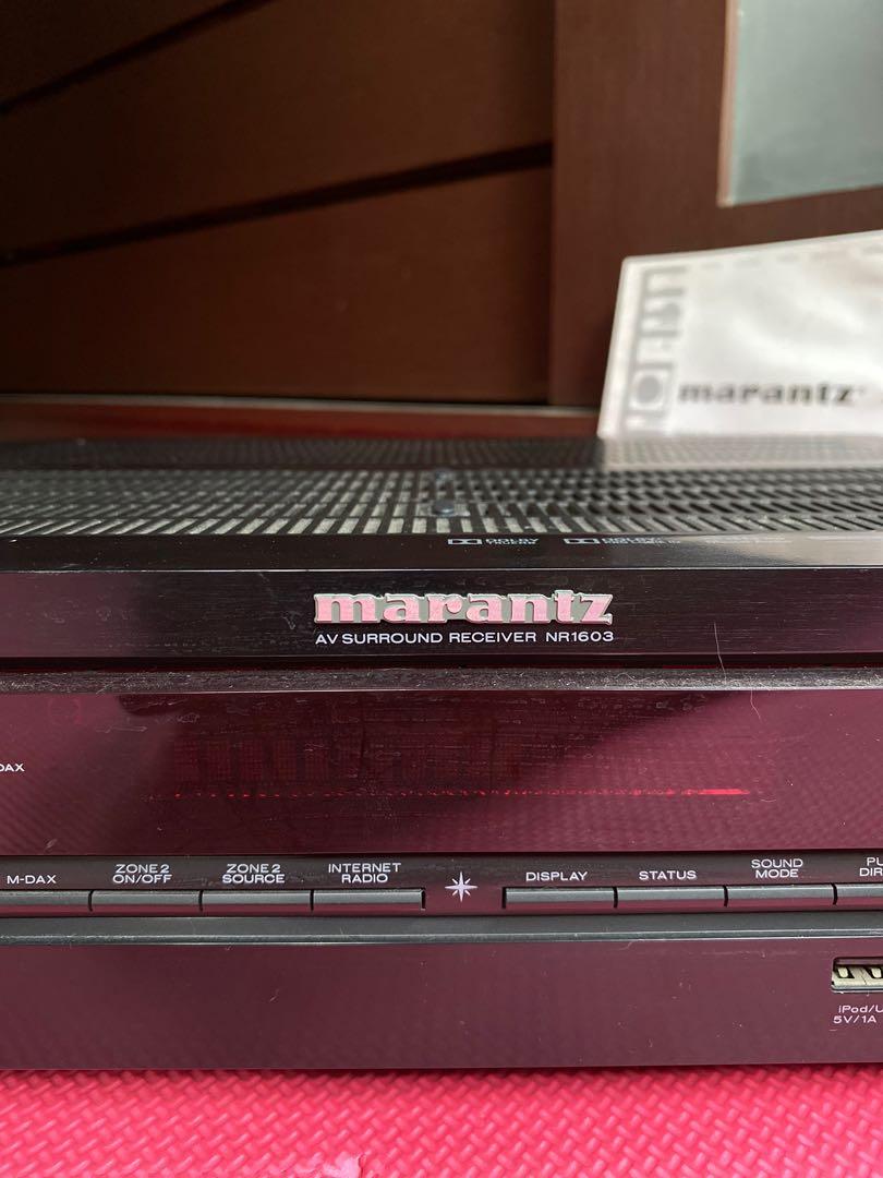 Marantz NR1603 Slim Line 7.1 Channel 3D Pass Through Networking Home ...