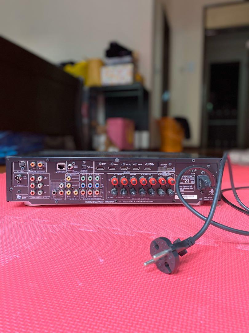 Marantz NR1603 Slim Line 7.1 Channel 3D Pass Through Networking Home ...