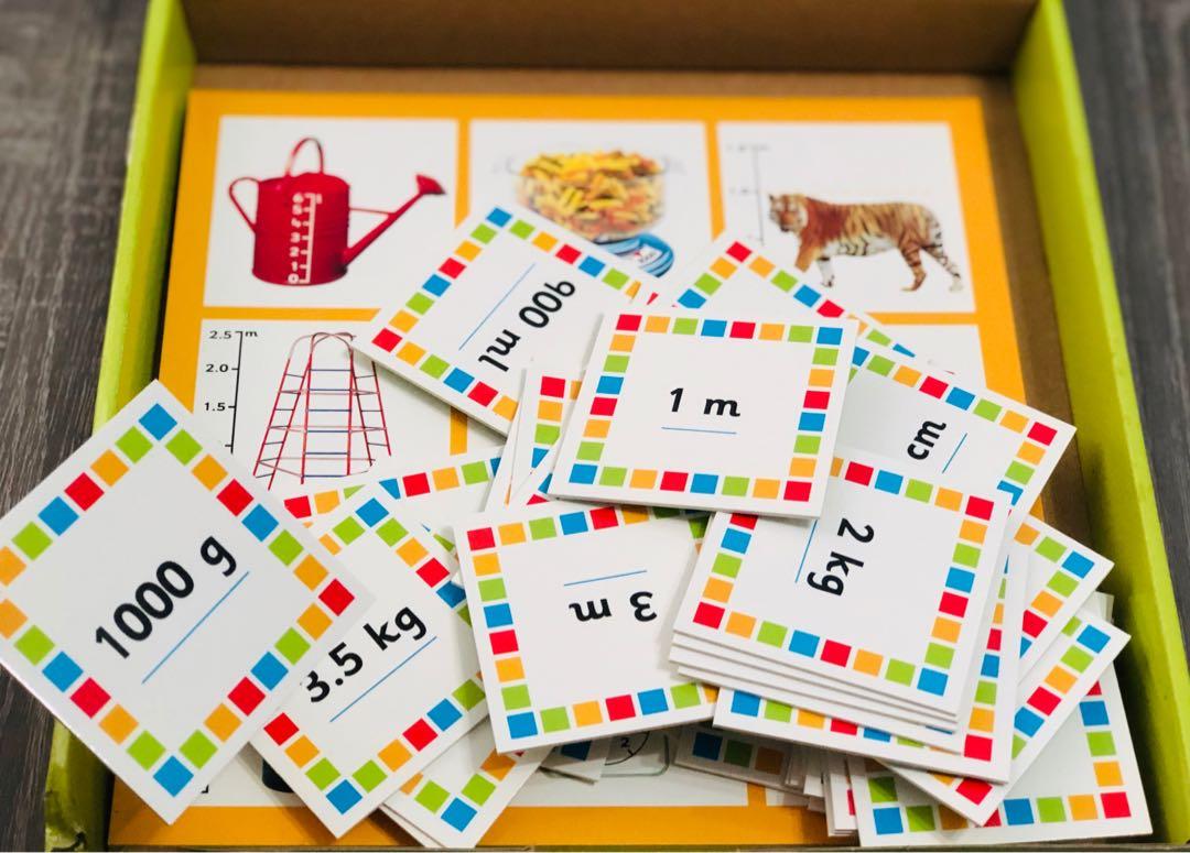Measures Lotto ( Math Game / Teaching Aid ), Hobbies & Toys, Toys ...