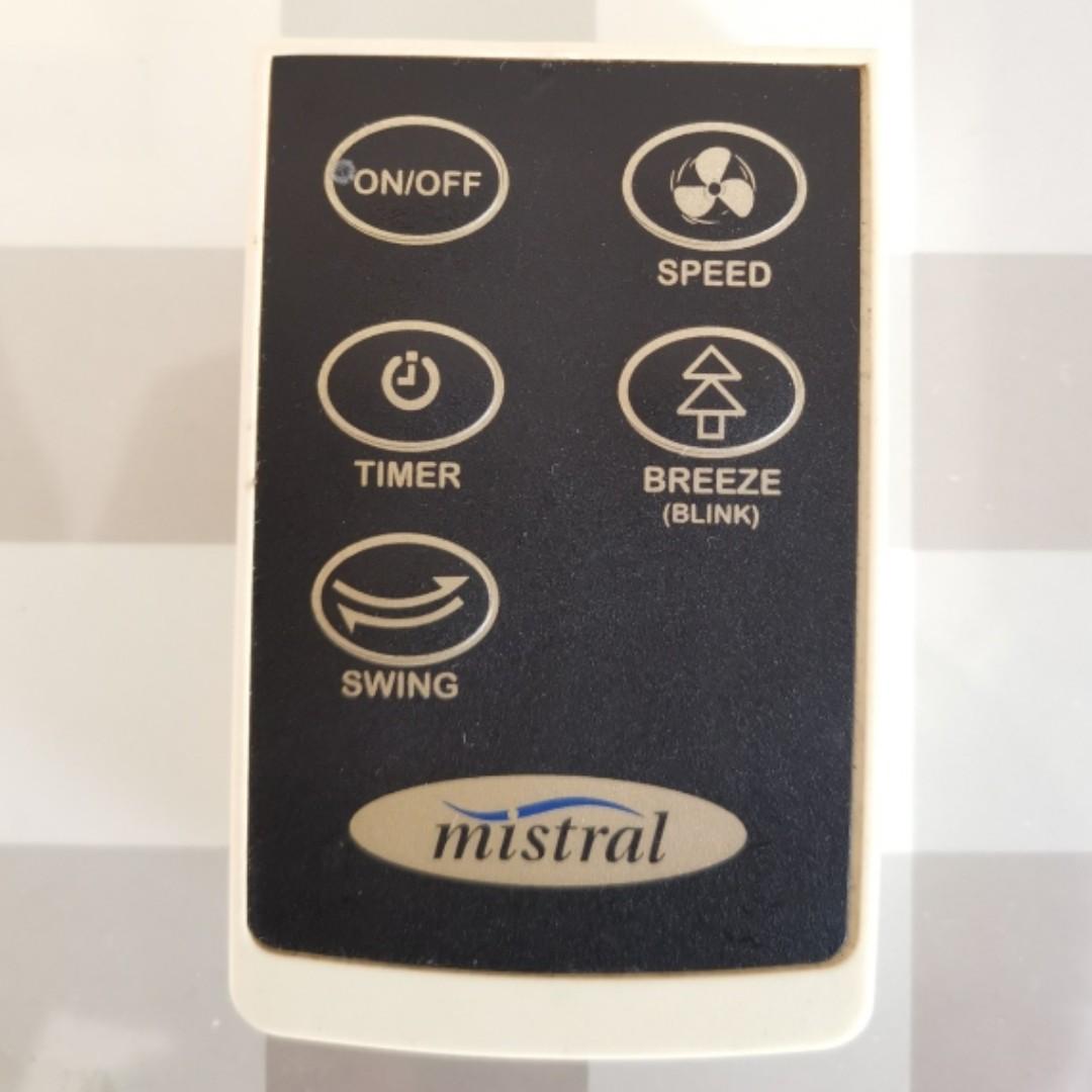 Mistral Fan Remote Control, Everything Else on Carousell