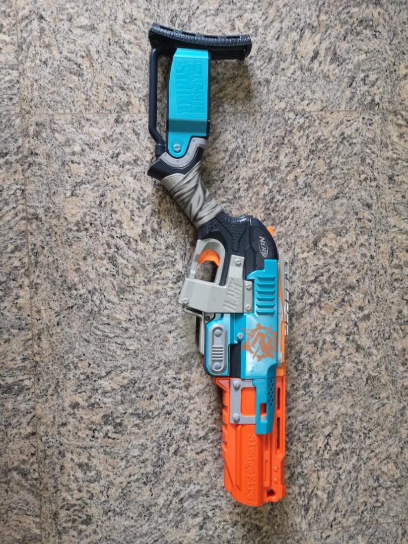 Nerf Gun - SledgeFire, Hobbies & Toys, Toys & Games on Carousell