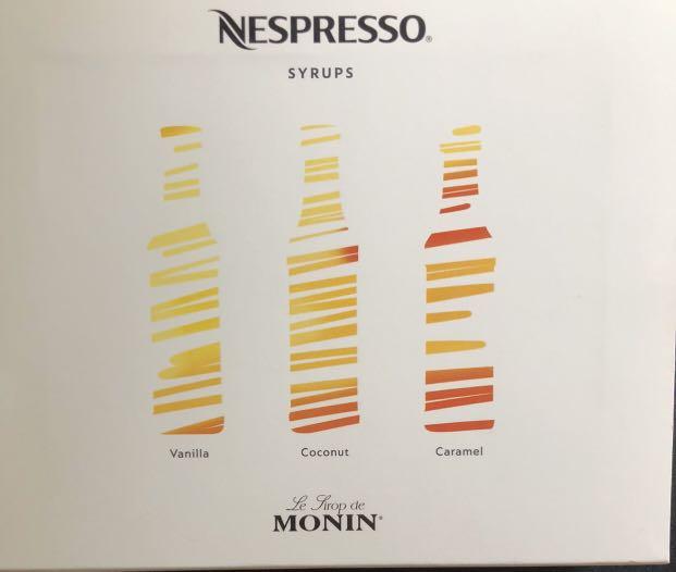 Nespresso Syrups, Food & Drinks, Beverages on Carousell
