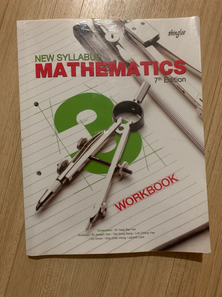 New Syllabus Mathematics 7th Edition workbook sec 3, Hobbies & Toys ...