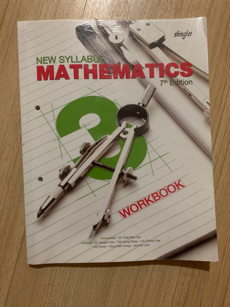 New Syllabus Mathematics 7th Edition workbook sec 3, Hobbies & Toys ...