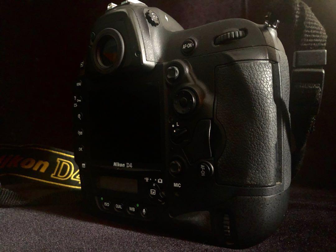 Nikon D4 Full Frame Camera, Photography, Cameras on Carousell