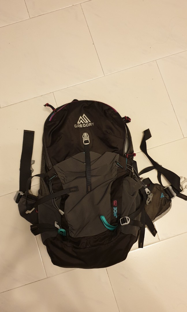 Original Gregory 28 Litres Backpack (Jade 28), Women's Fashion, Bags ...
