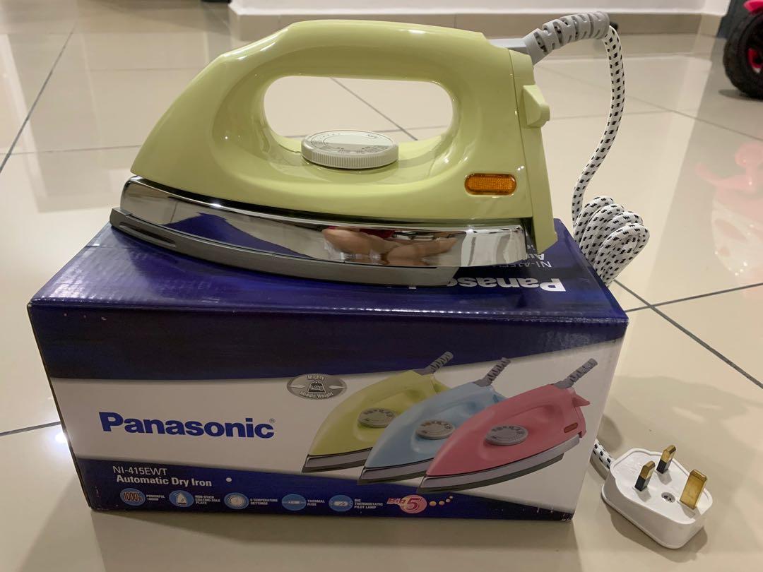 Panasonic NI-415EWT Automatic Dry Iron, TV & Home Appliances, Irons ...