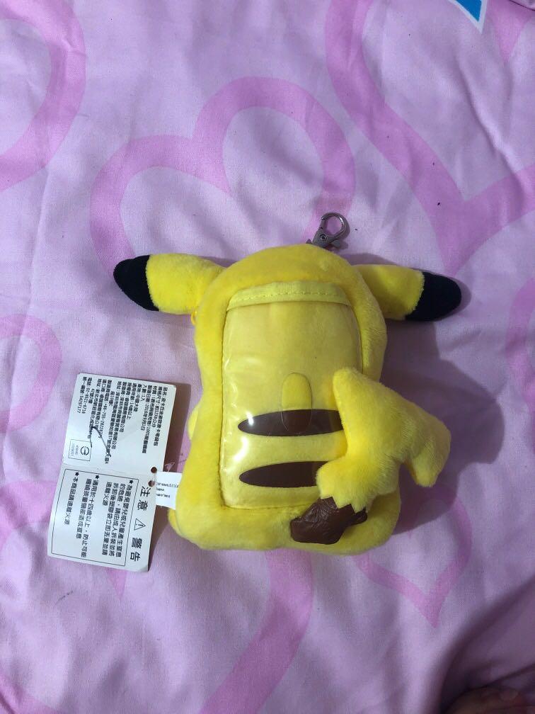 Pikachu ID holder with small compartment, Hobbies & Toys, Toys & Games on Carousell