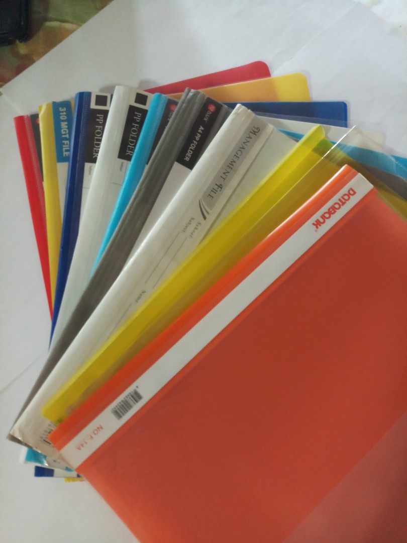 Plastic Files/ Folders, Hobbies & Toys, Books & Magazines, Assessment ...