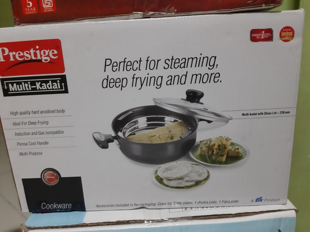 Prestige multi Kadai 220mm, Furniture & Home Living, Kitchenware ...