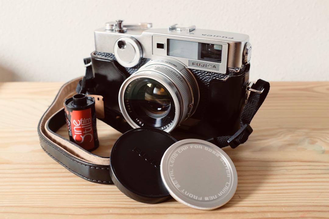 RARE FUJICA V2 RF RANGEFINDER CAMERA, Photography, Cameras on Carousell