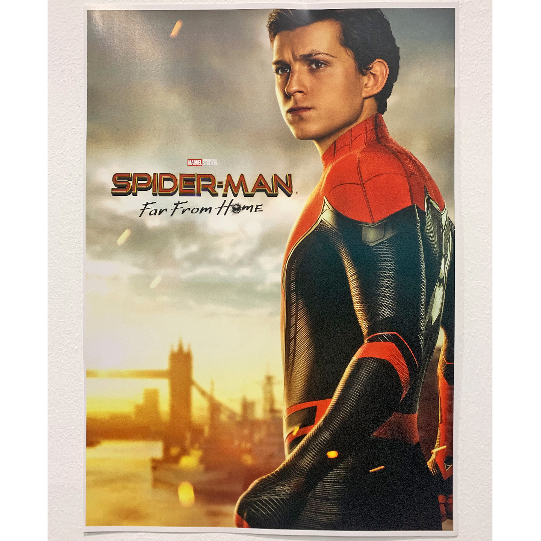 Spider-Man: Far From Home - A3 Poster, Hobbies & Toys, Stationery ...