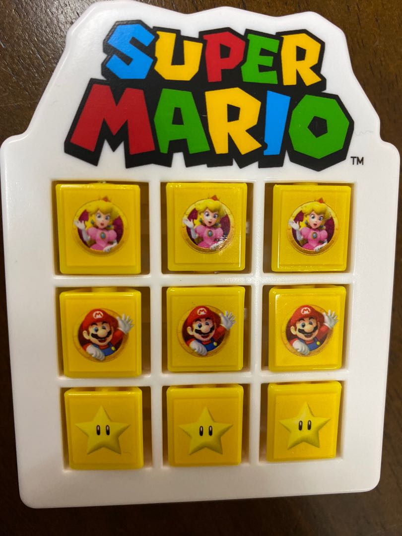 Super Mario Tic Tac Toe, Hobbies & Toys, Toys & Games on Carousell