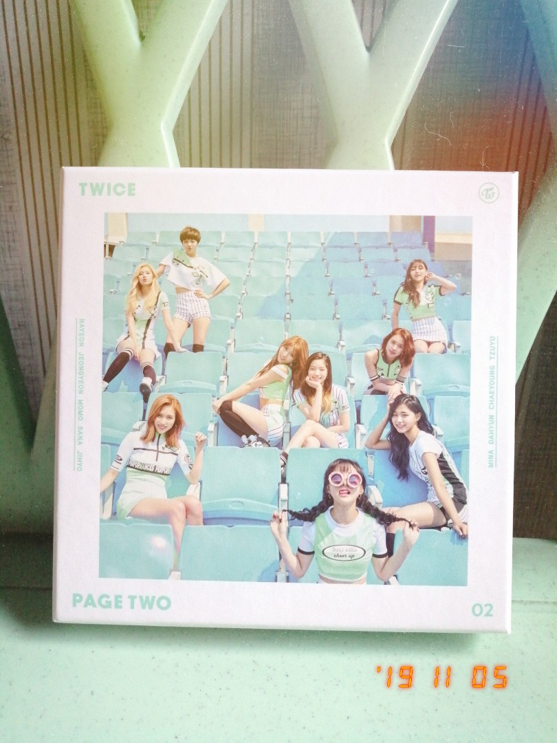 TWICE PAGE TWO PHOTOCARDS, Hobbies & Toys, Memorabilia & Collectibles ...