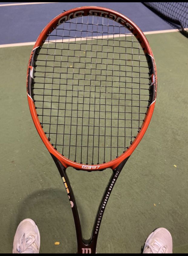 Wilson RF 97 Pro Staff, Sports Equipment, Sports & Games, Racket & Ball ...