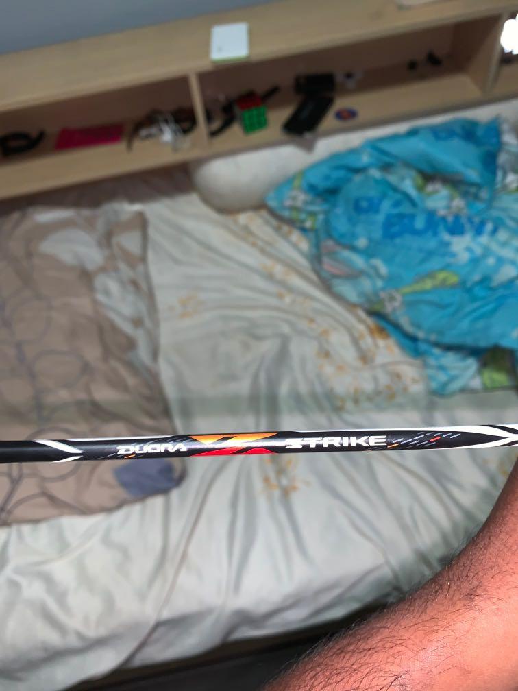 YONEX DUORA Z STRIKE BADMINTON RACKET, Sports Equipment, Sports & Games ...