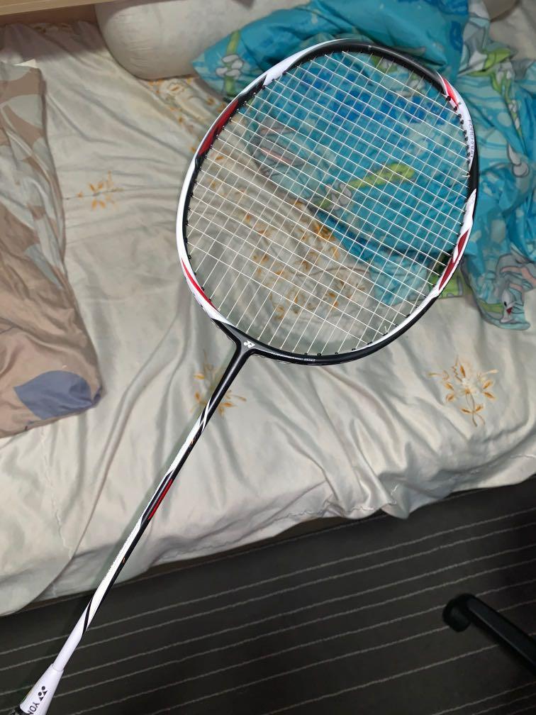 YONEX DUORA Z STRIKE BADMINTON RACKET, Sports Equipment, Sports & Games ...