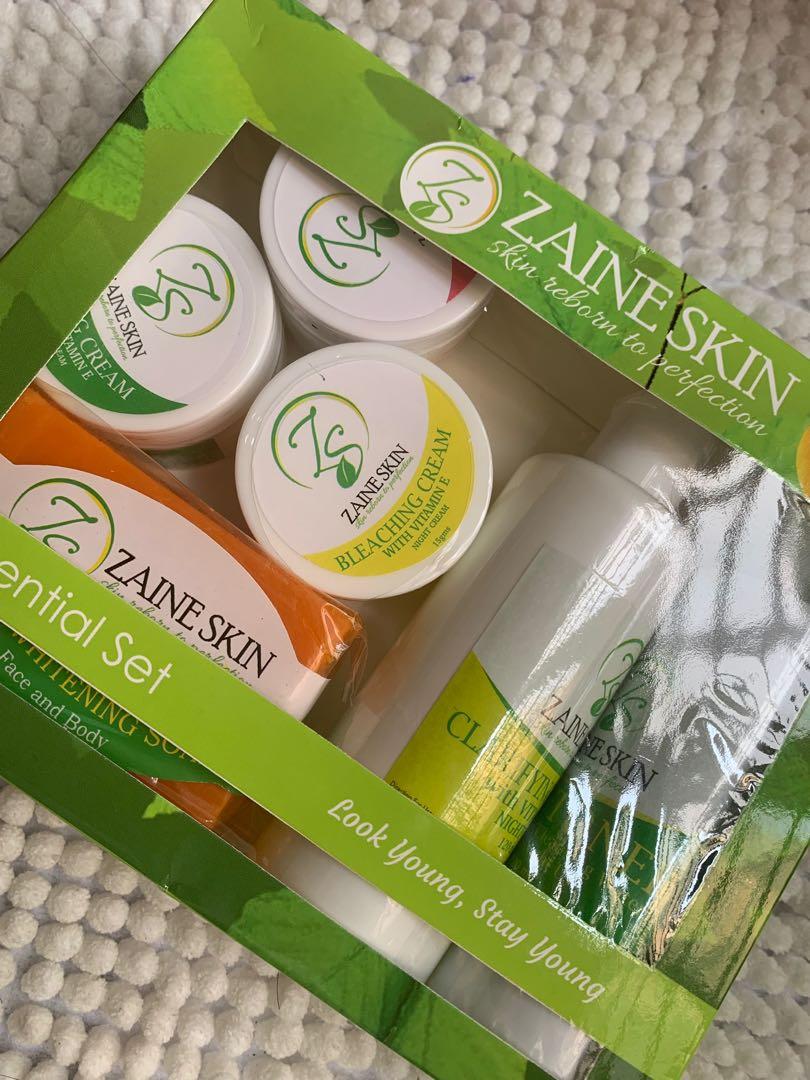 Zaine Skin-Whitening Skin Reborn Essential Set, Beauty & Personal Care ...