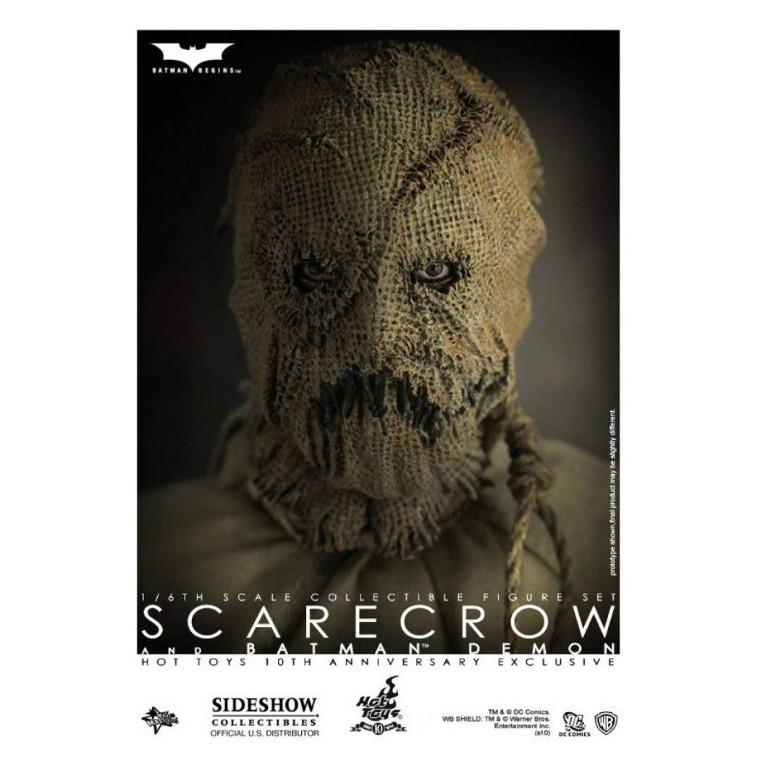 10th Anniversary Exclusive Scarecrow and Batman Demon Movie Masterpiece ...